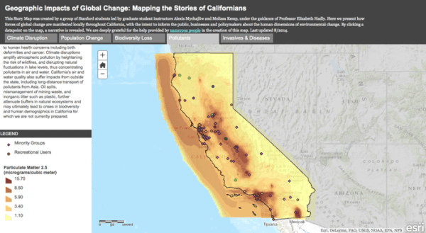 Mapping the Impacts of Climate Change in California - Geography Realm