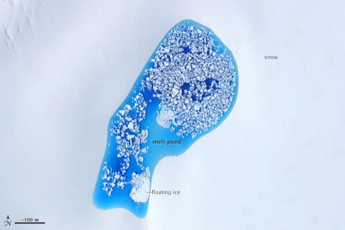 Melt Ponds and the Prediction of Ice Melt - Geography Realm