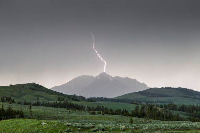 Map of Global Lightning Strikes - Geography Realm