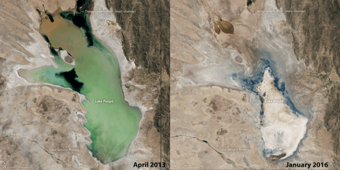 Bolivia's Second Largest Lake has Disappeared - Geography Realm