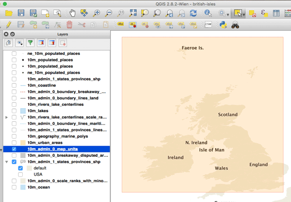 How To Convert A Selection Into A New Gis Dataset Using Qgis Geography Realm