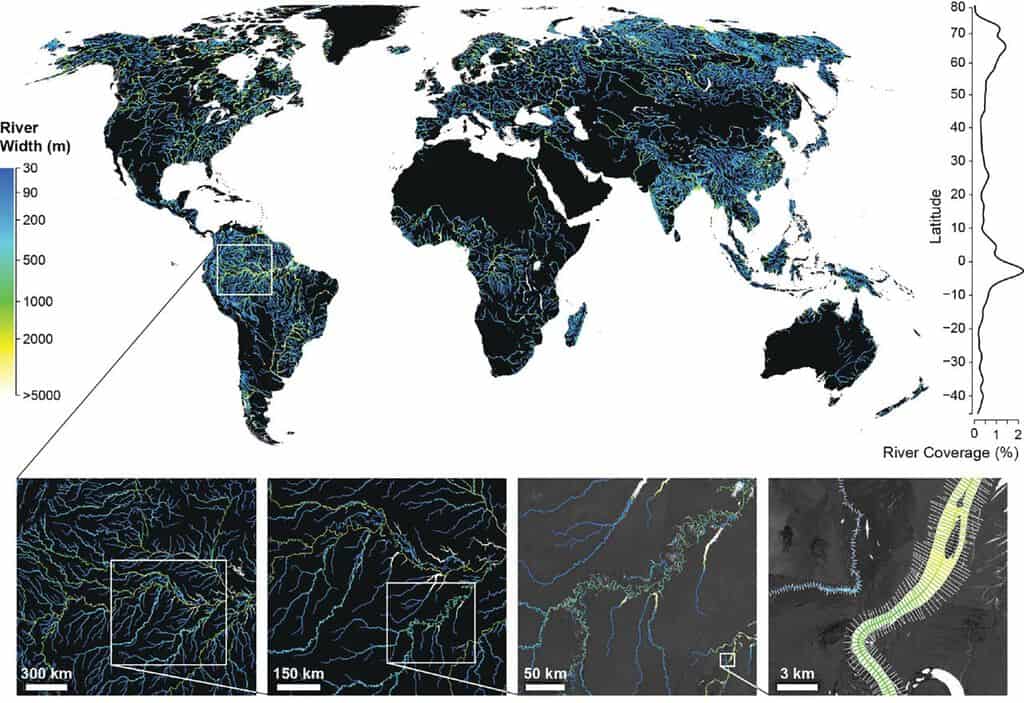 Global Dataset of River Widths Developed from Landsat Imagery ...