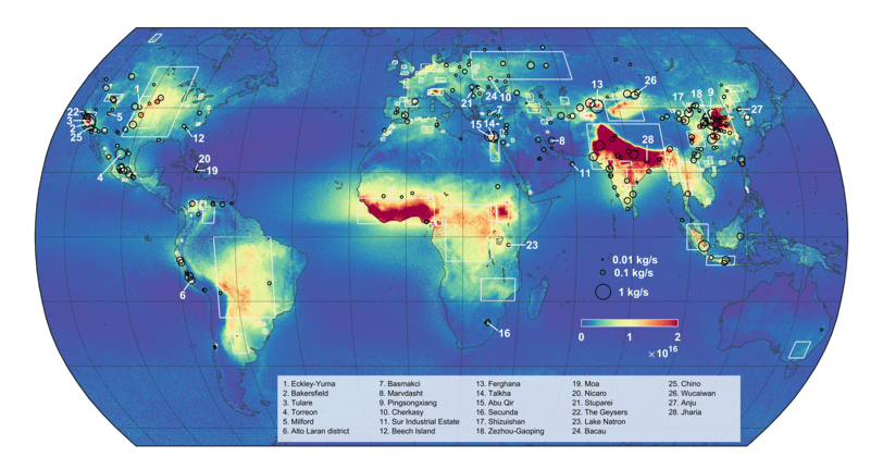 Mapping Out Ammonia Hotspots With Satellite Data - Geography Realm