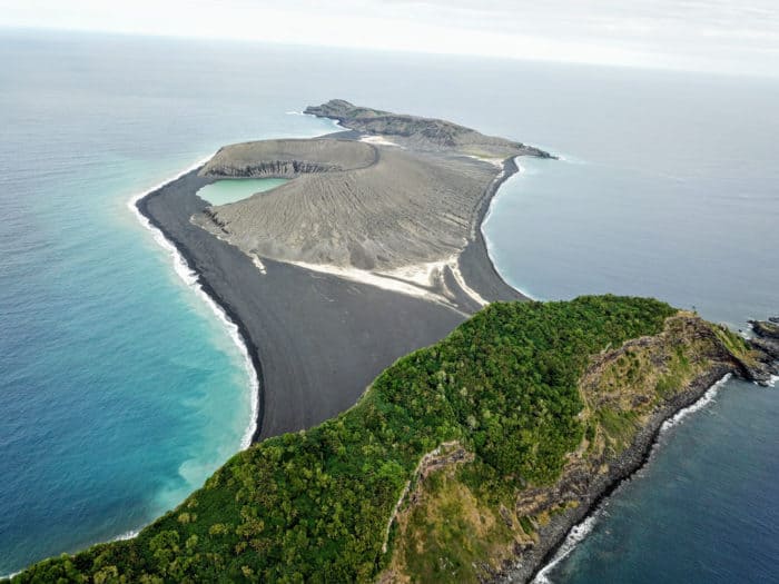 The First Newly Formed Island to Survive in the Satellite Era ...