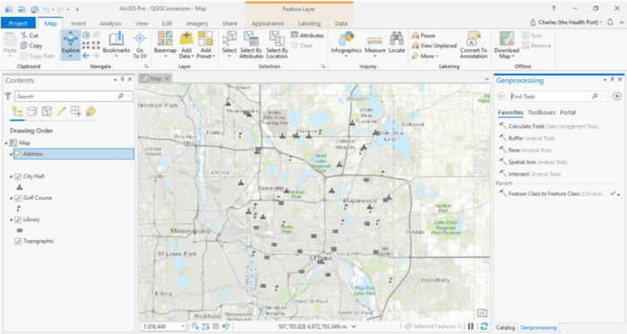 A Case Study on Converting a Geodatabase From ArcGIS for Use in QGIS ...