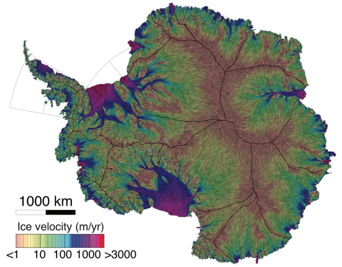 New Map Shows How Fast Ice is Leaving Antarctica - Geography Realm
