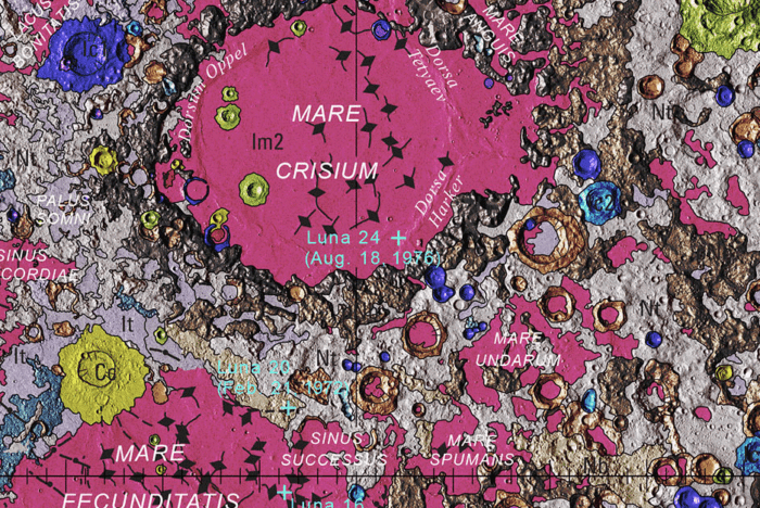 An Incredibly Detailed Map of the Moon's Geology - Geography Realm