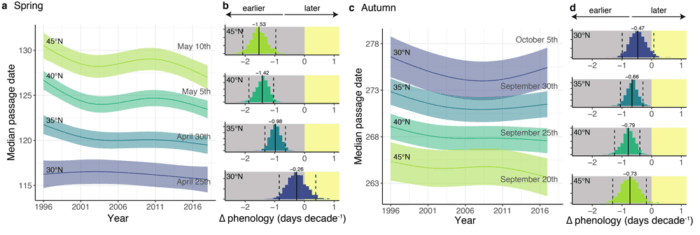 Spring Bird Migration is Happening Earlier for Some Birds - Geography Realm