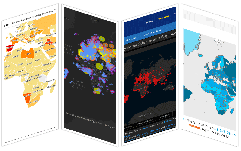 Online COVID-19 Maps and the 'Infodemic' - Geography Realm