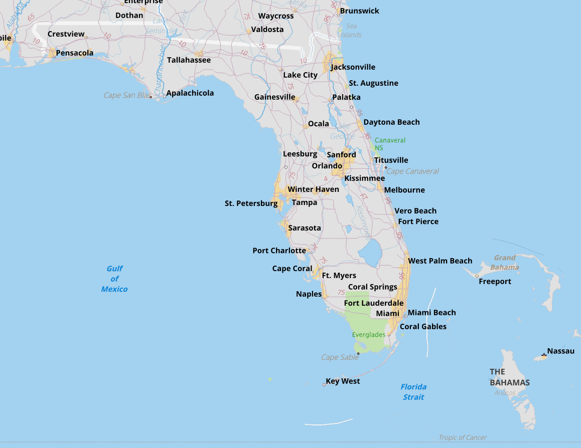 Interesting Geography Facts About Florida Geography Realm Interesting Geography Facts About Florida Geography Realm