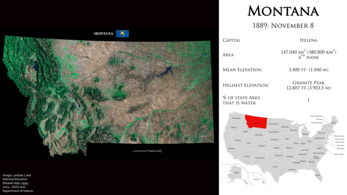 Geography of Montana - Geography Realm
