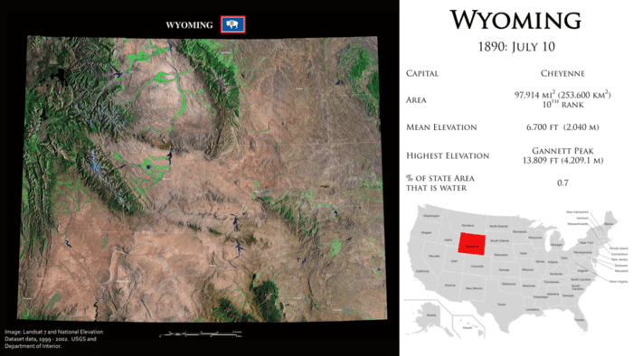 A to Z Geography: Wyoming - Geography Realm