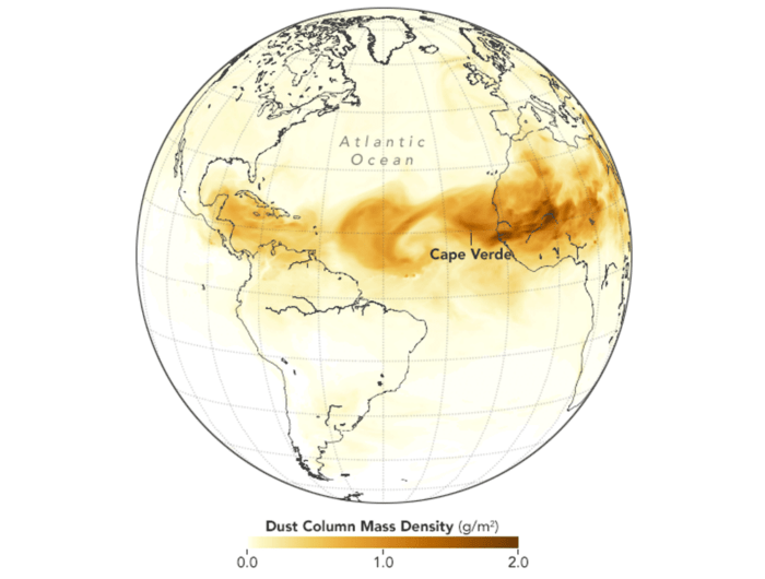 Geography of Saharan Dust: Where and How Does it Travel? - Geography Realm
