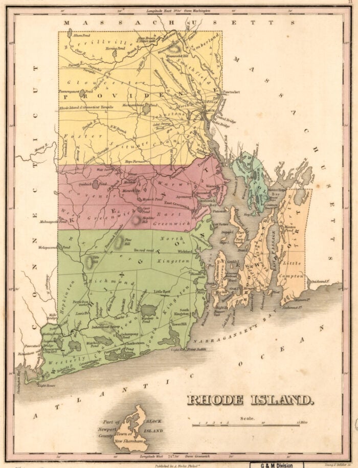 Geography Facts: Rhode Island - Geography Realm