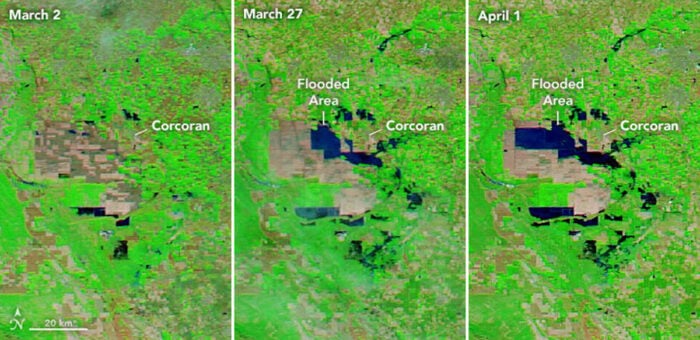 California's Wet Winter Brought Back an Ancient Lake - Geography Realm