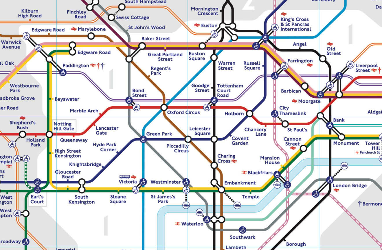Automating a London Tube Style Transit Map of the World - Geography Realm